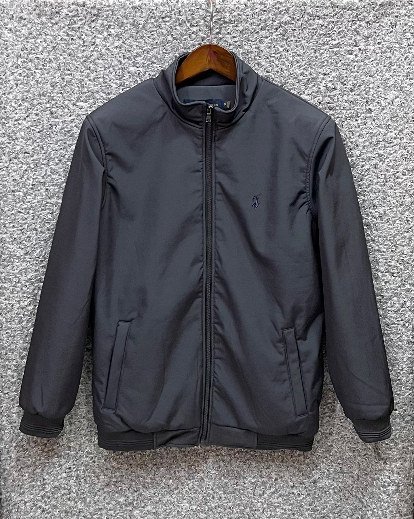 Premium Heavy Winter Jacket with Removable Hoody Ash – Shirtology